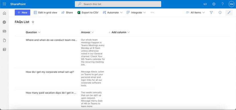 How to Create an FAQ Page in SharePoint Online, and Is It Worth the Effort?