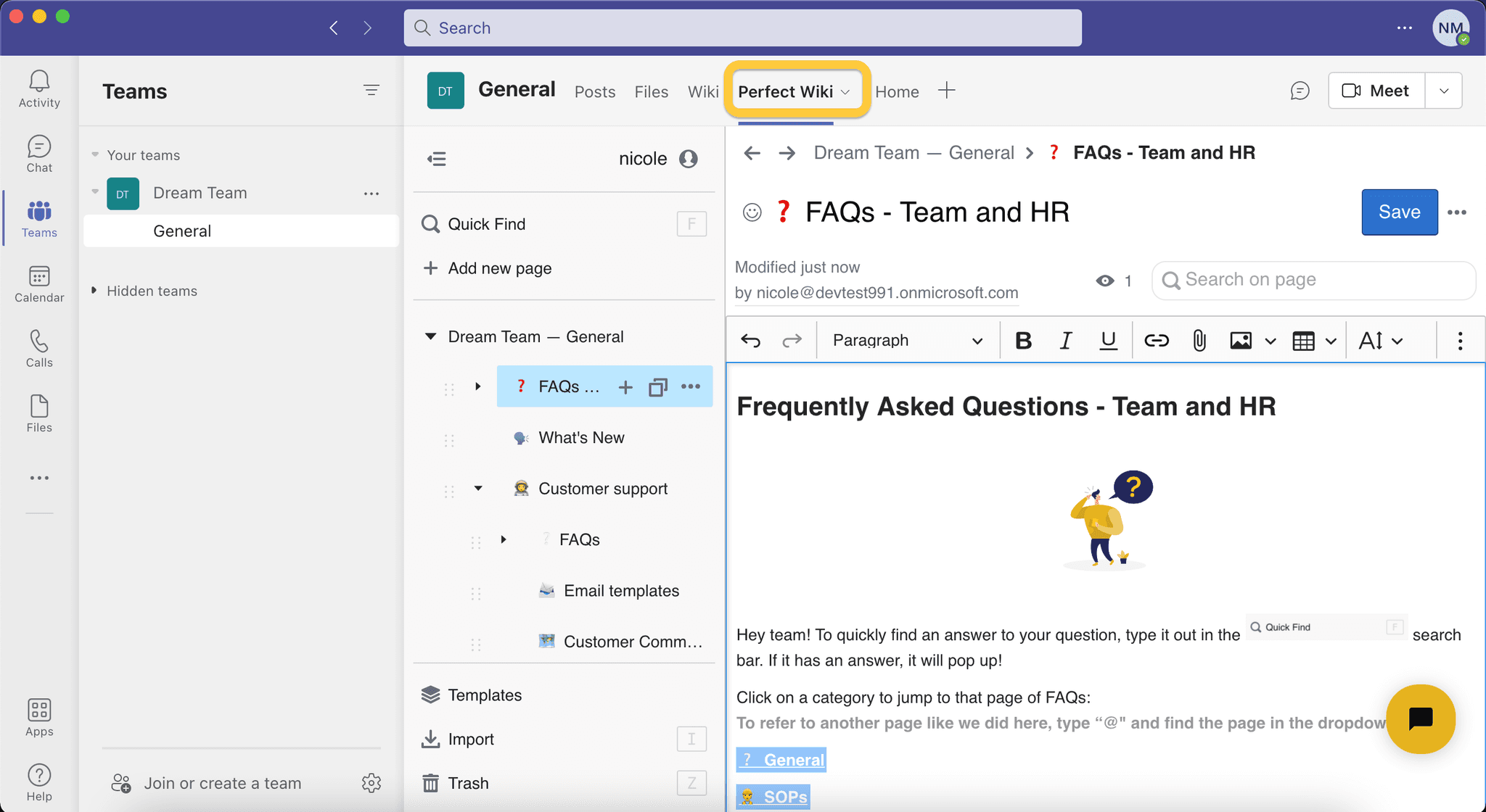 How to Set Up A Knowledge Base in Microsoft Teams