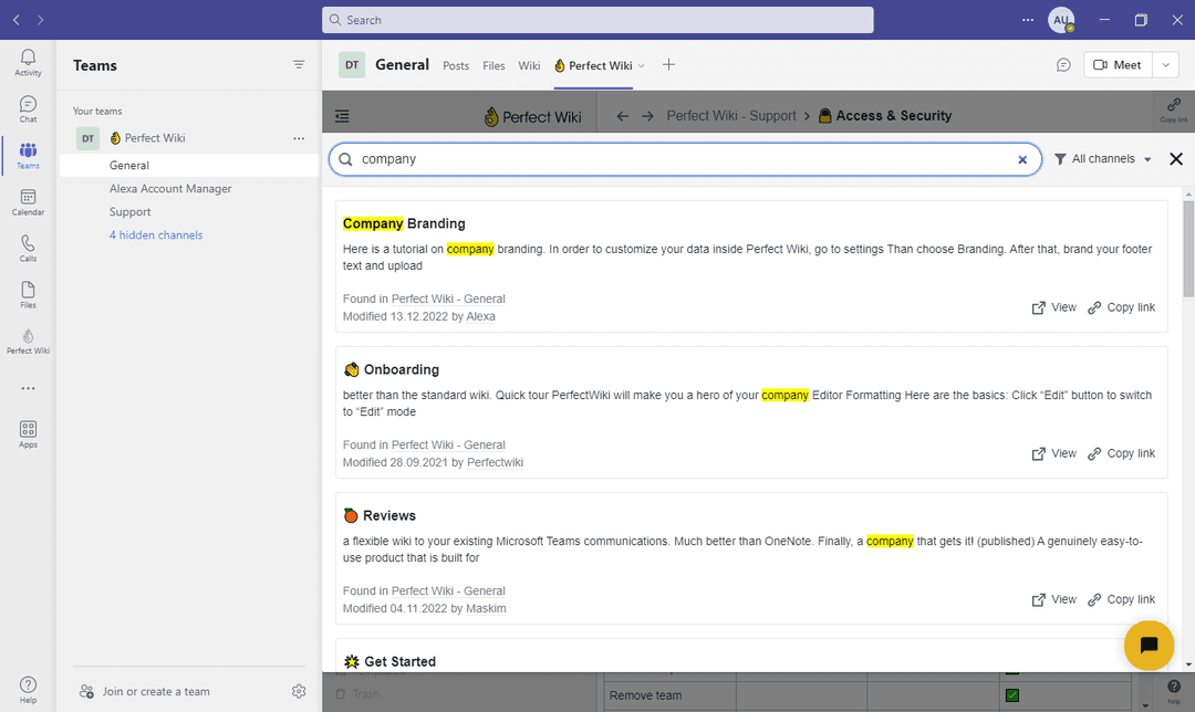 7 quick steps to create a knowledge base in Microsoft Teams