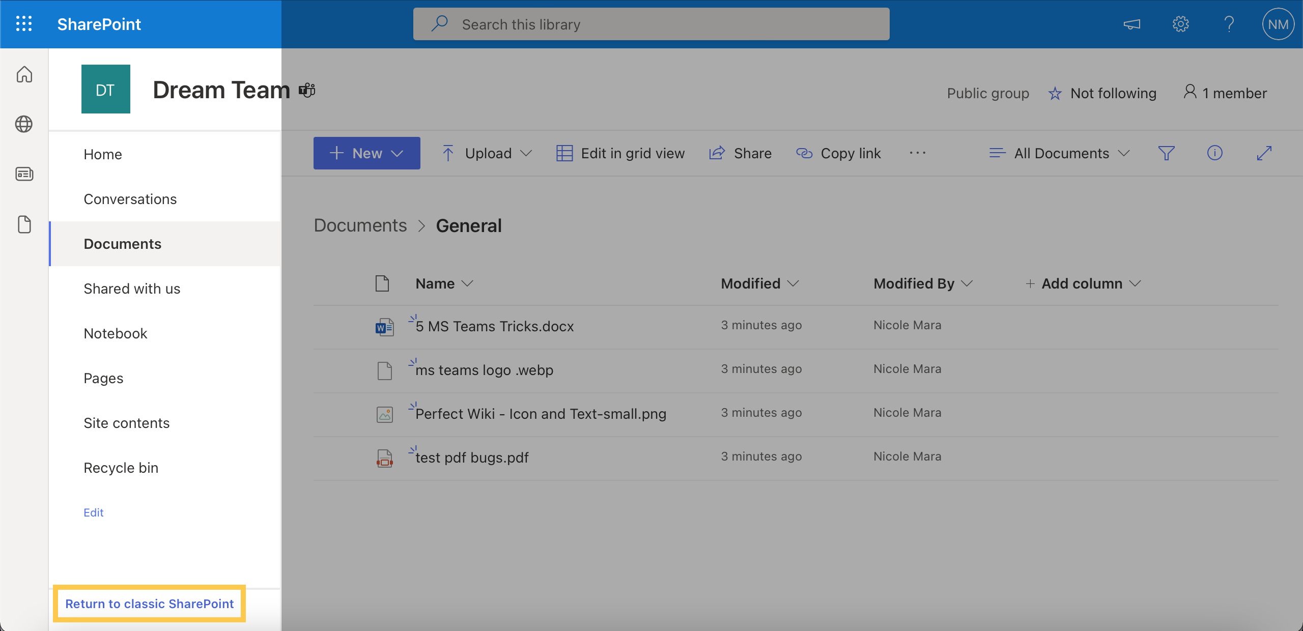 How-to Search Through the Microsoft Teams Built-In Wiki