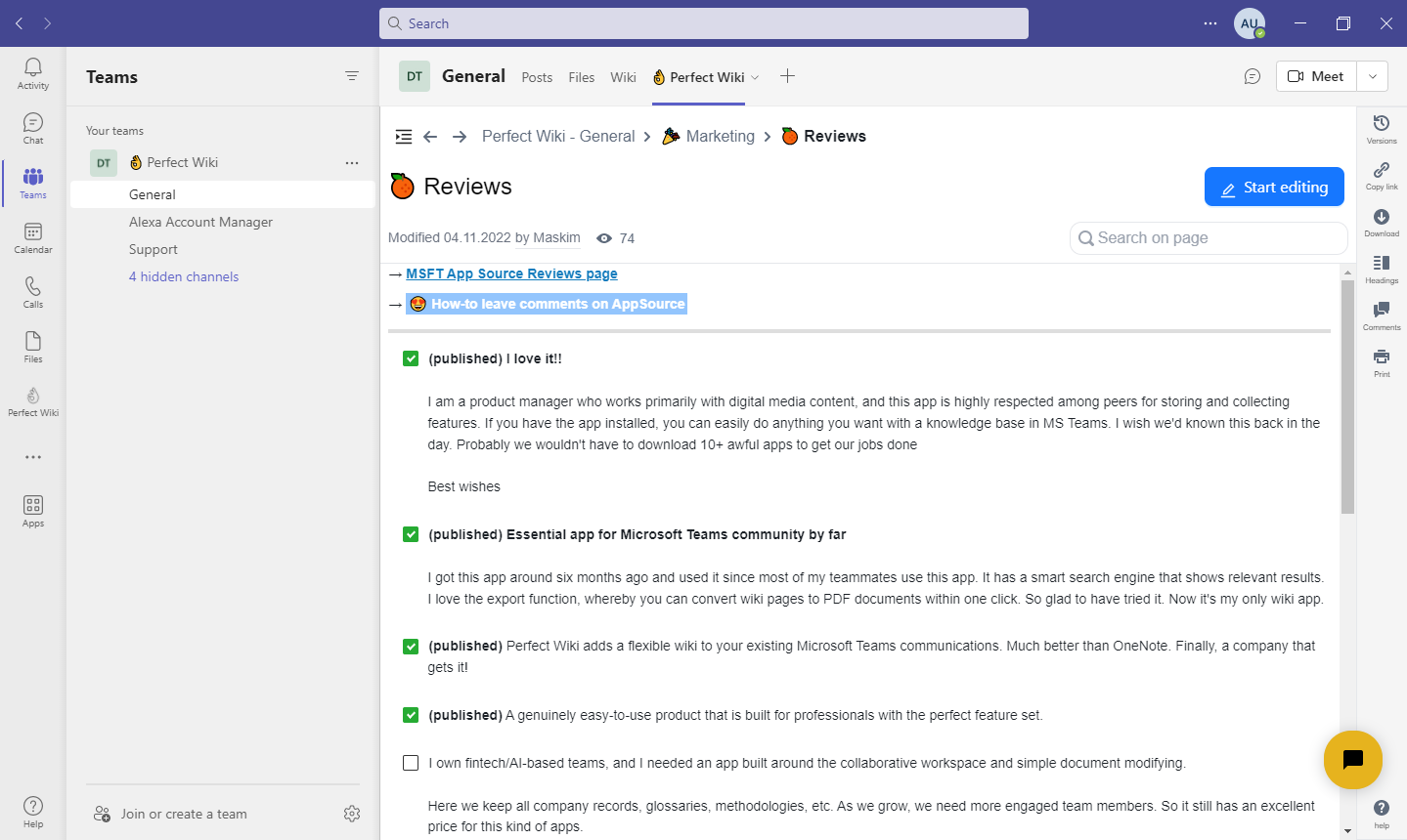 7 quick steps to create a knowledge base in Microsoft Teams